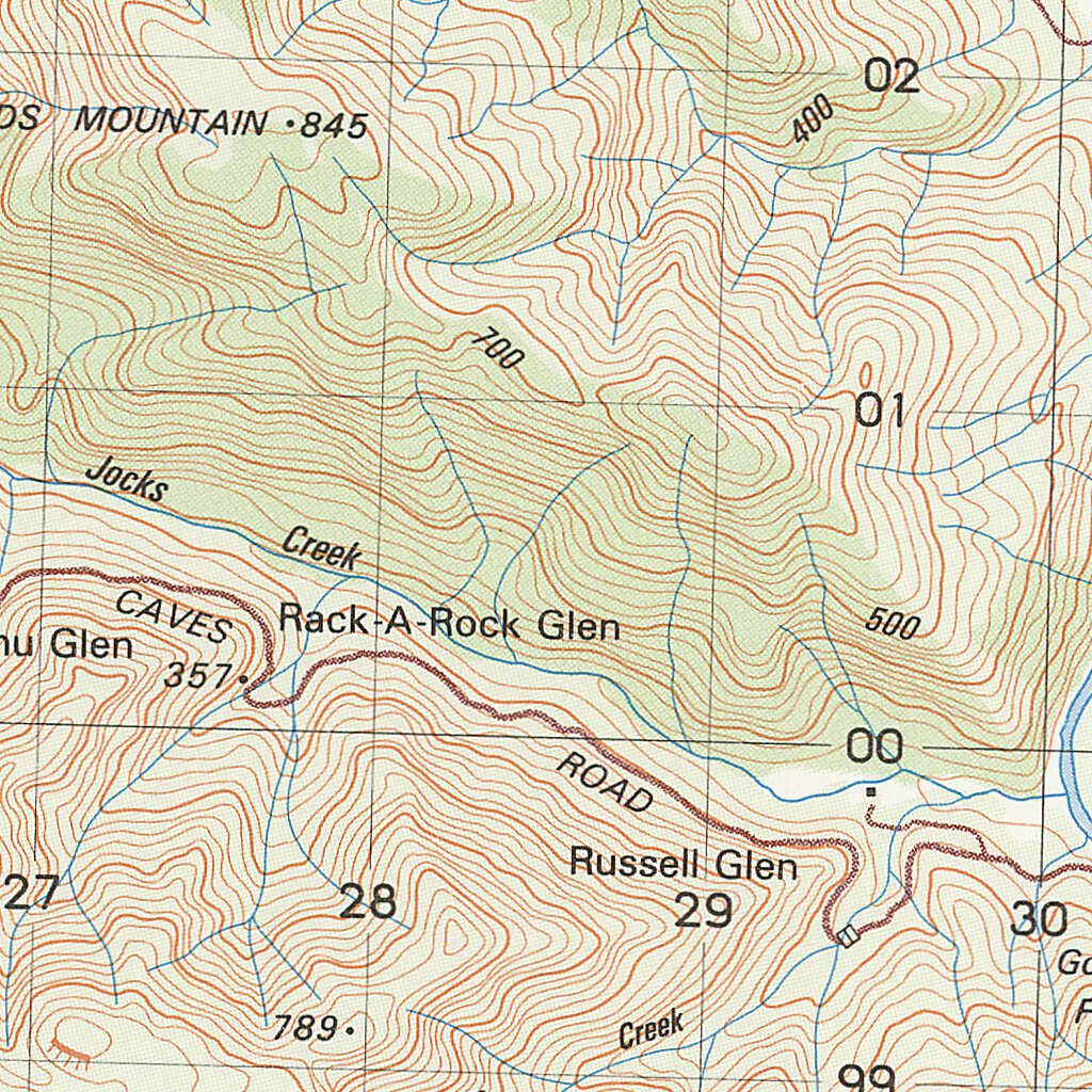 Bullio (8929-3) Map by Geoscience Australia | Avenza Maps