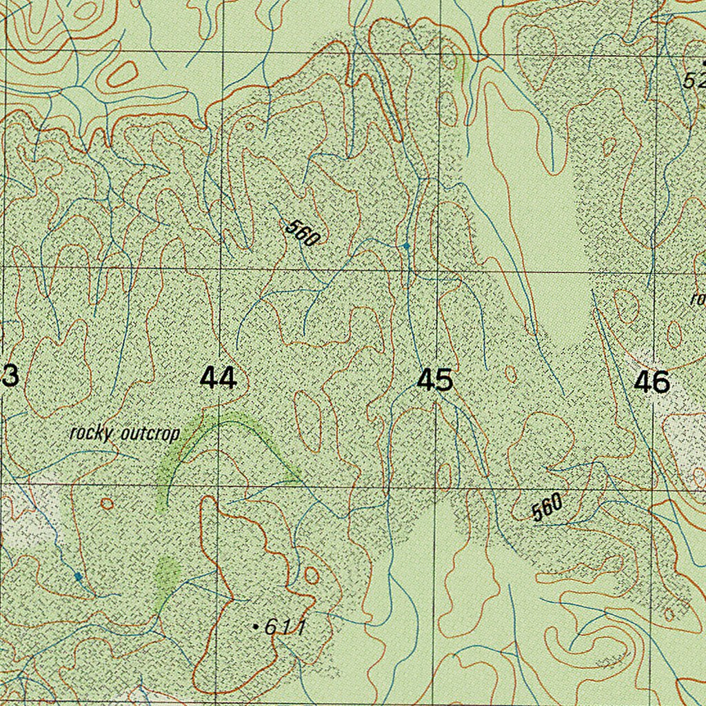 Bullock Creek (7862-4) Map by Geoscience Australia | Avenza Maps
