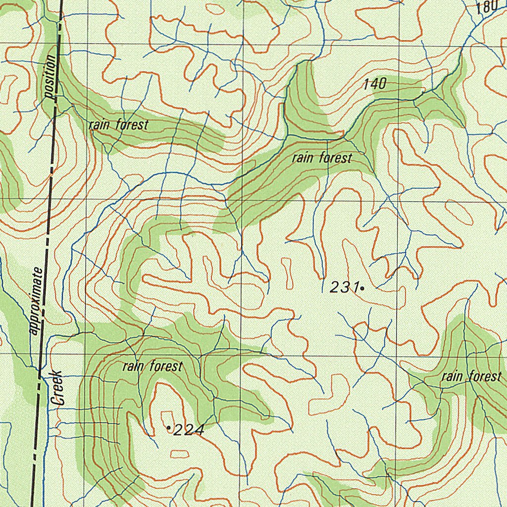 Mount Webb (7967-4) Map by Geoscience Australia | Avenza Maps