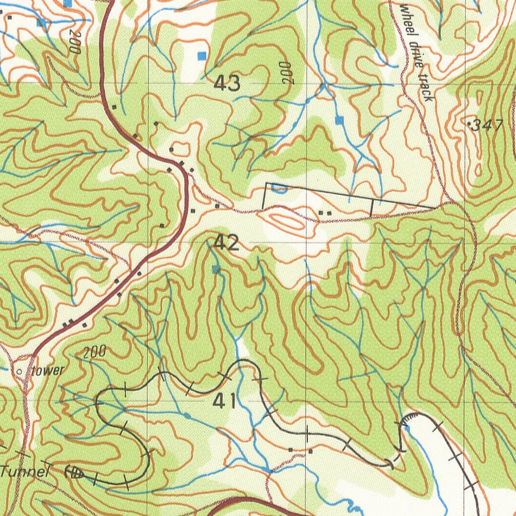 Gatton (9342-1) Map by Geoscience Australia | Avenza Maps