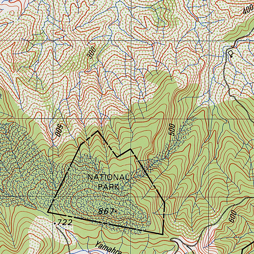 Mount Alford (9441-4) Map by Geoscience Australia | Avenza Maps