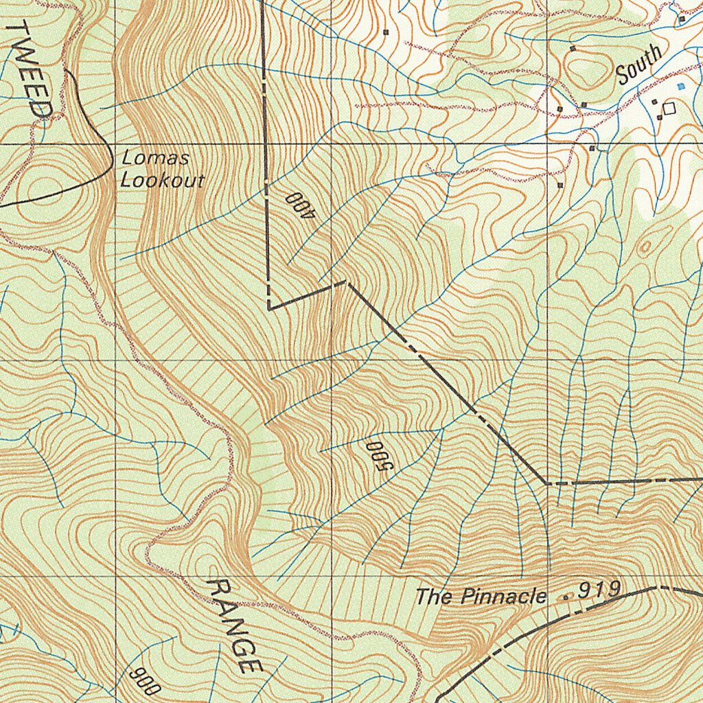 Tyalgum (9541-3) Map by Geoscience Australia | Avenza Maps