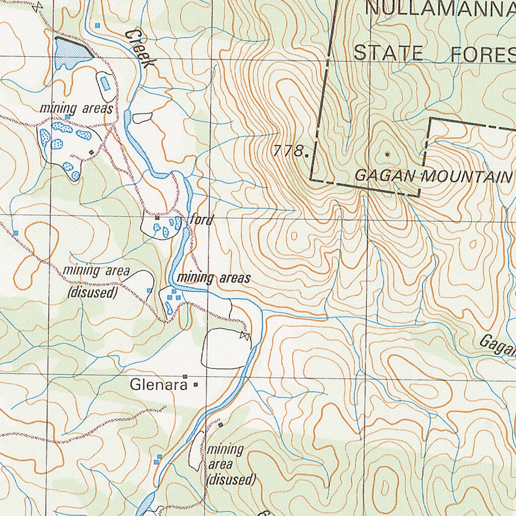 Nullamanna (9138-4) Map by Geoscience Australia | Avenza Maps