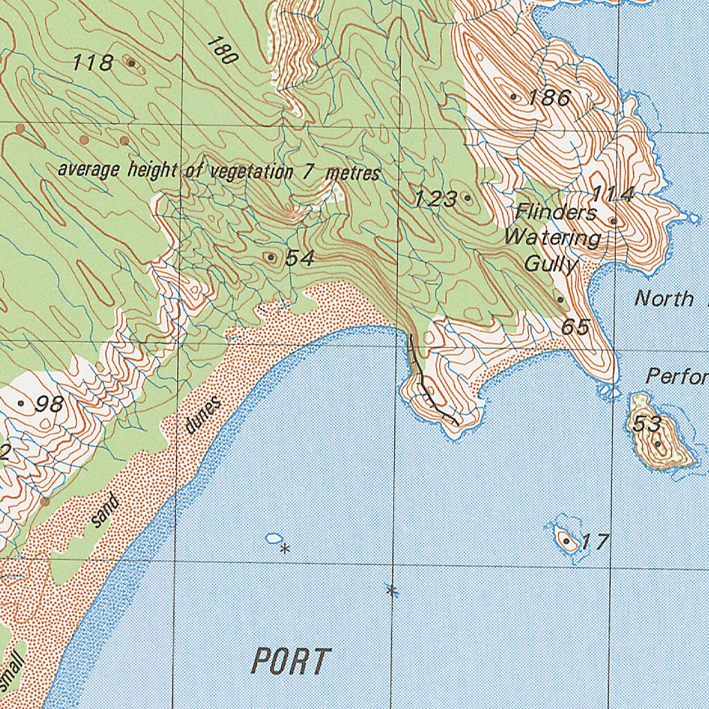 Peninsula Range (9053-3) Map by Geoscience Australia | Avenza Maps