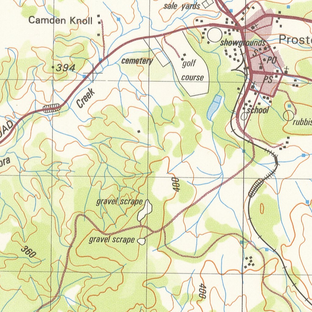 Proston (9245-4) Map by Geoscience Australia | Avenza Maps