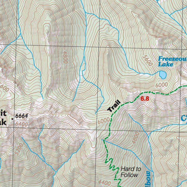 017: Jack Mountain, WA Map by Green Trails Maps, Inc. | Avenza Maps