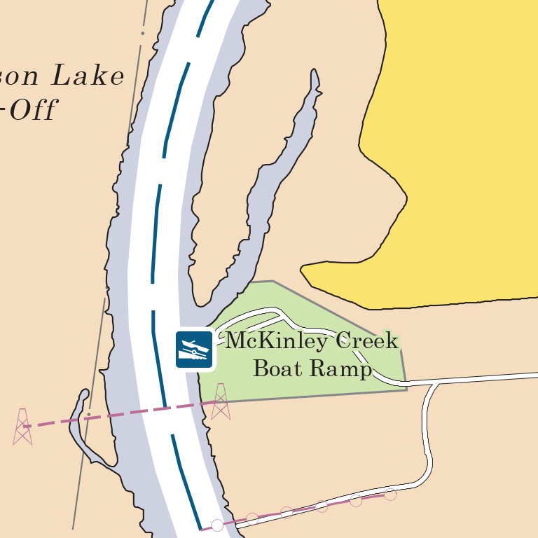 Tennessee-Tombigbee Waterway Chart 26: Historic Miles 348-352 Map by US ...