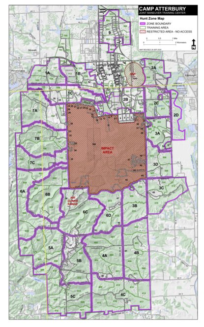 Camp Atterbury Map by iSportsman | Avenza Maps