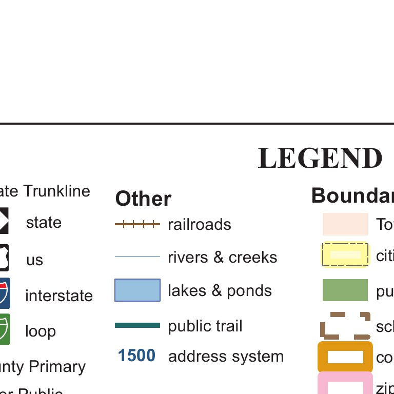 Paris Township, Huron County, Michigan Map by Donald Dale Milne ...