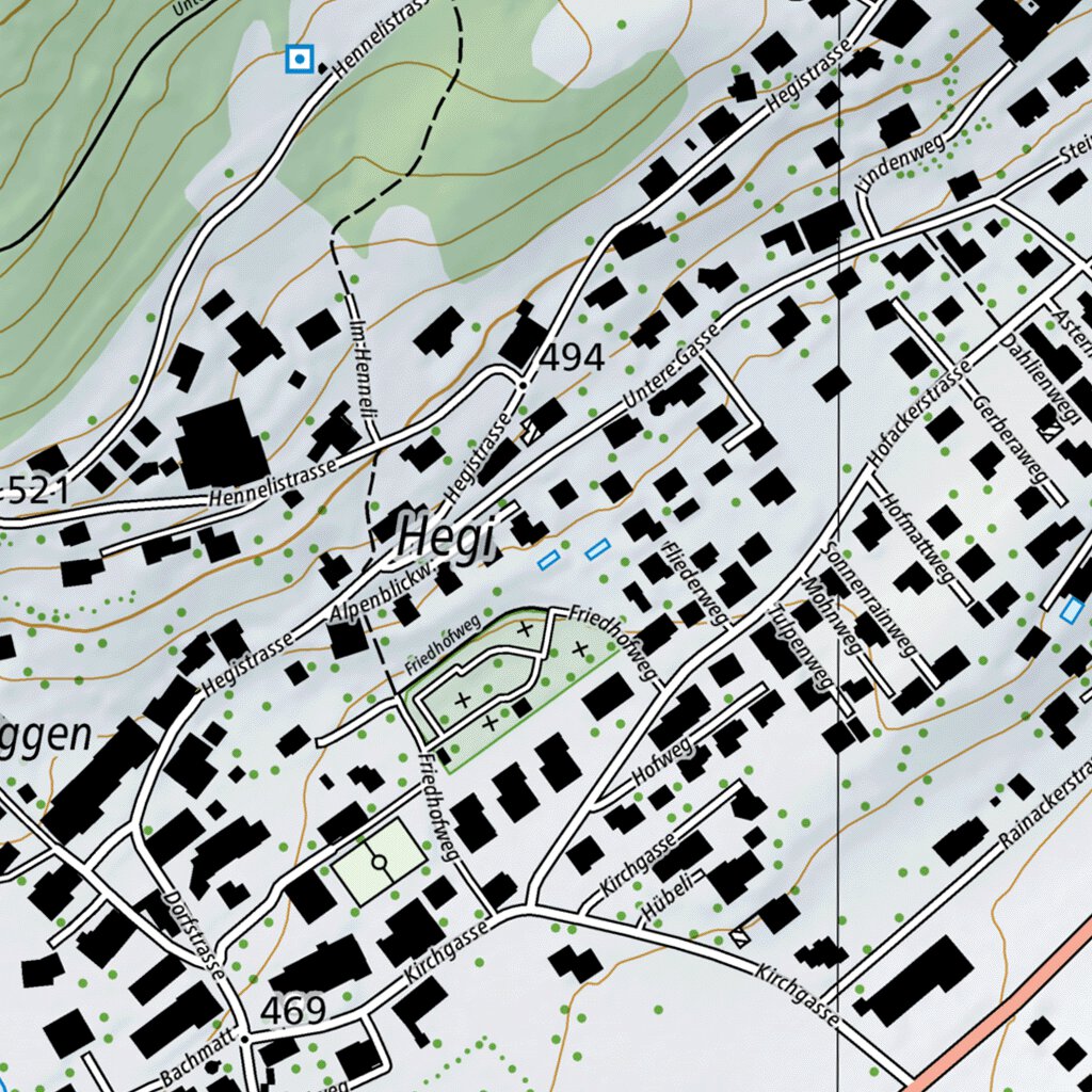 Oensingen, 1:10,000 Map by SwissTopo | Avenza Maps