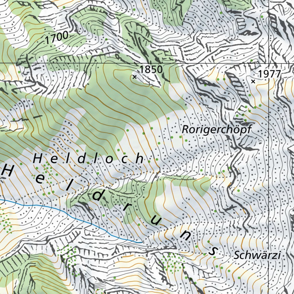 Flums 2, 1:10,000 Map by SwissTopo | Avenza Maps