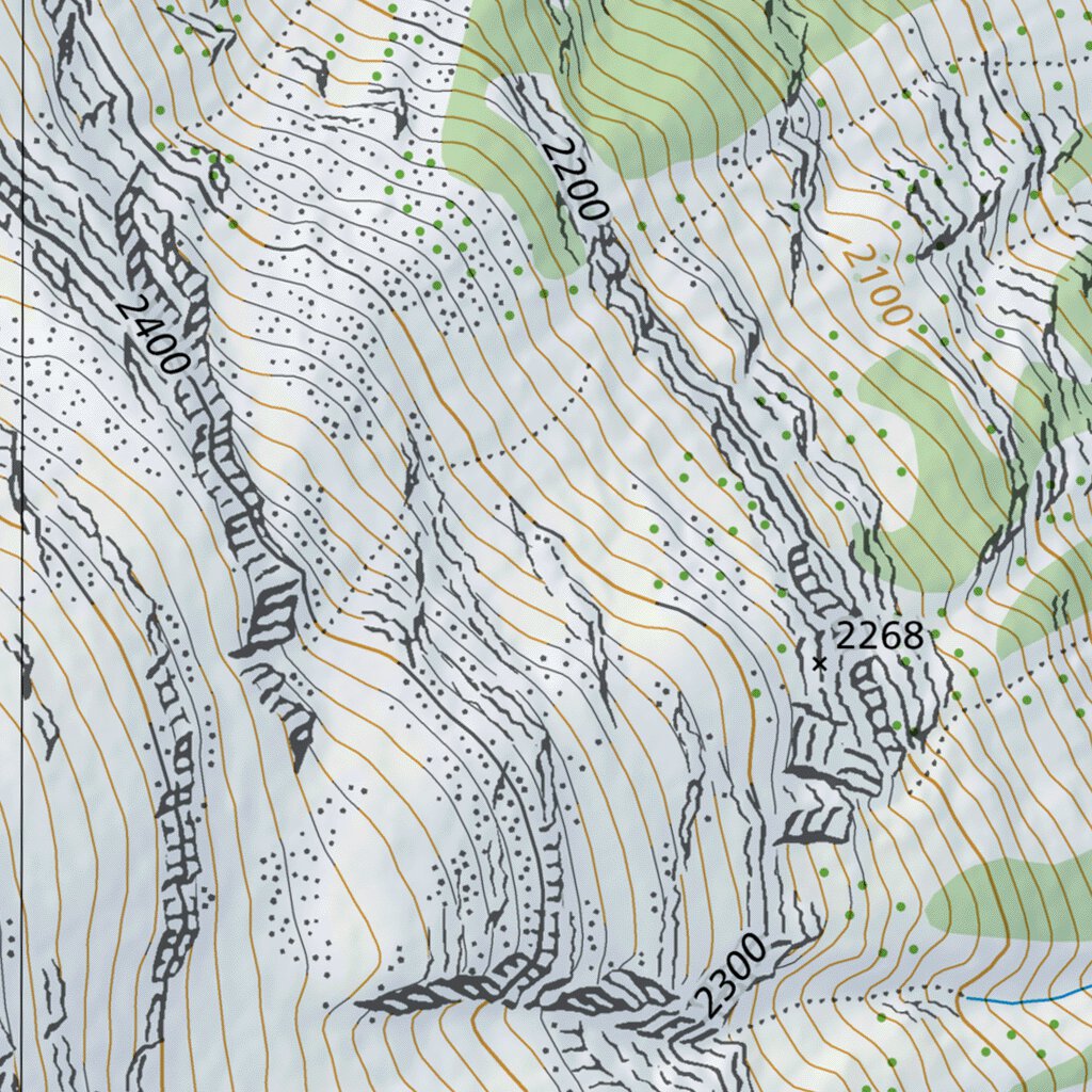 Pontresina 1, 1:10,000 Map by SwissTopo | Avenza Maps