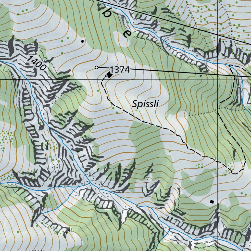 Frutigen 2, 1:10,000 Map by SwissTopo | Avenza Maps