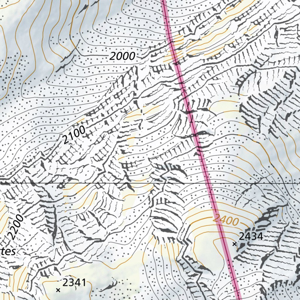 Conthey 2, 1:10,000 Map by SwissTopo | Avenza Maps