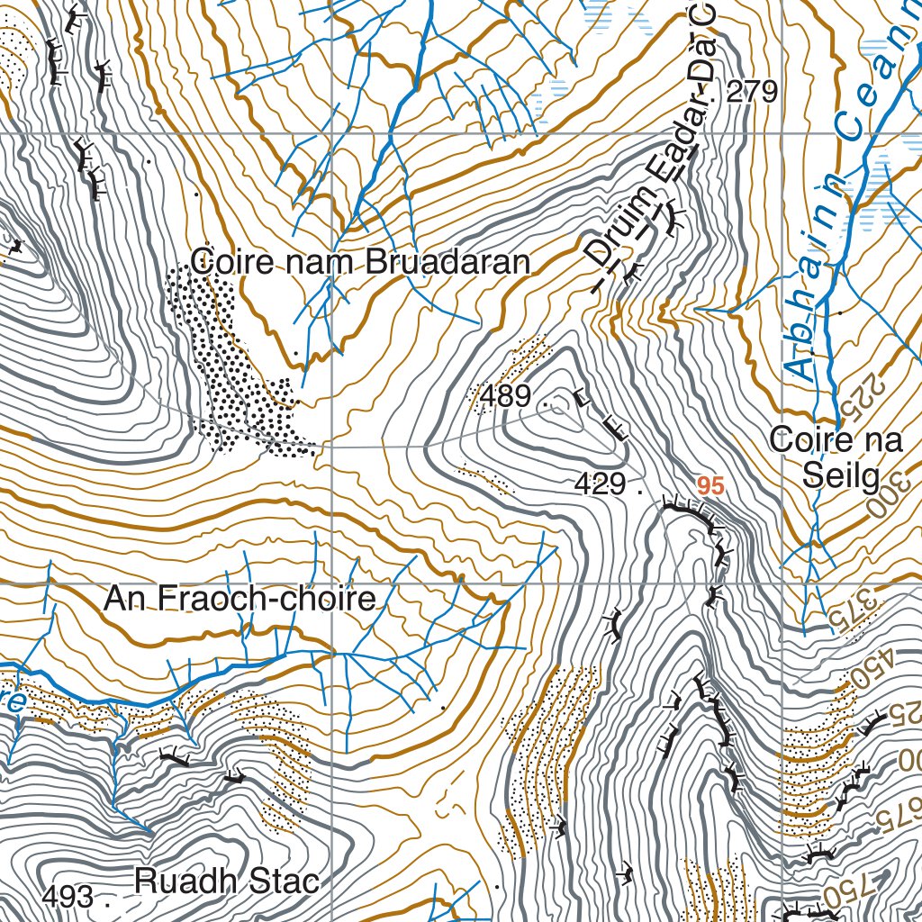 Skye - The Cuillin Map by Harvey Maps | Avenza Maps