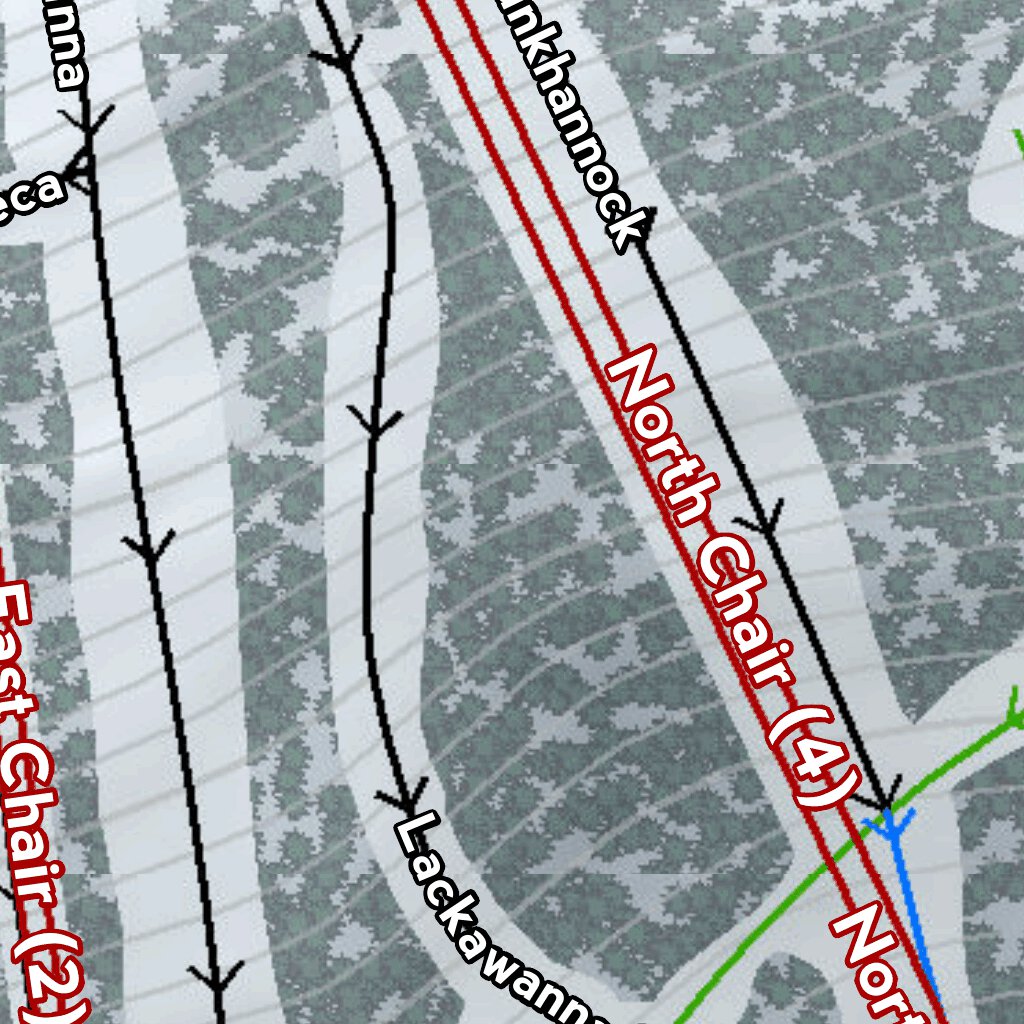 Elk Mountain Resort Map by Mapsynergy | Avenza Maps