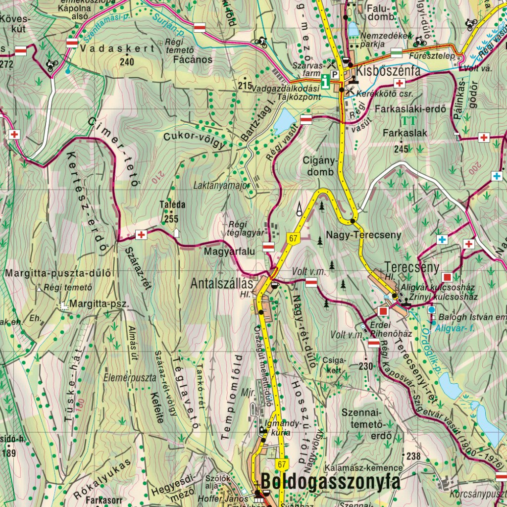 ZSELIC turistatérkép / tourist Map by Cartographia Kft. | Avenza Maps
