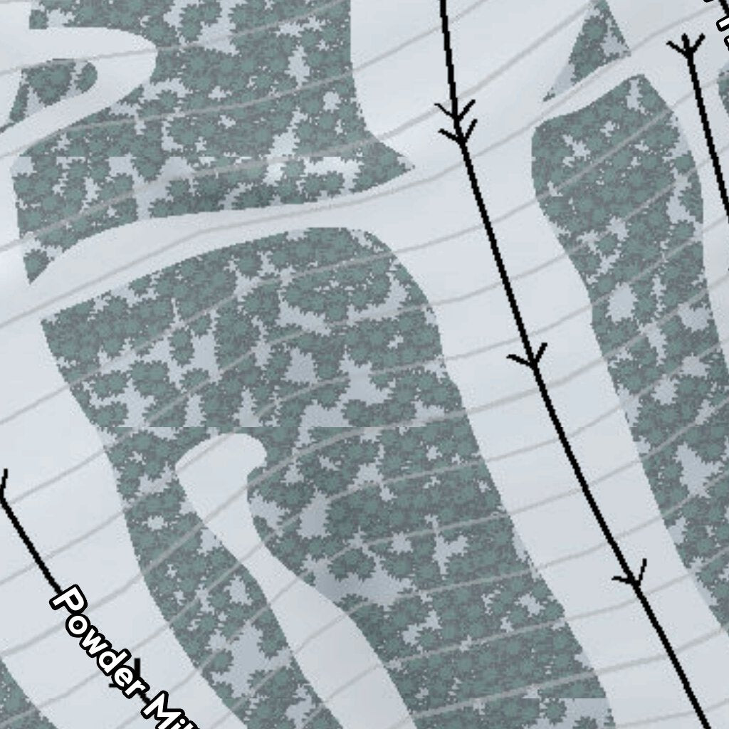 Turner Mountain Resort Map by Mapsynergy | Avenza Maps