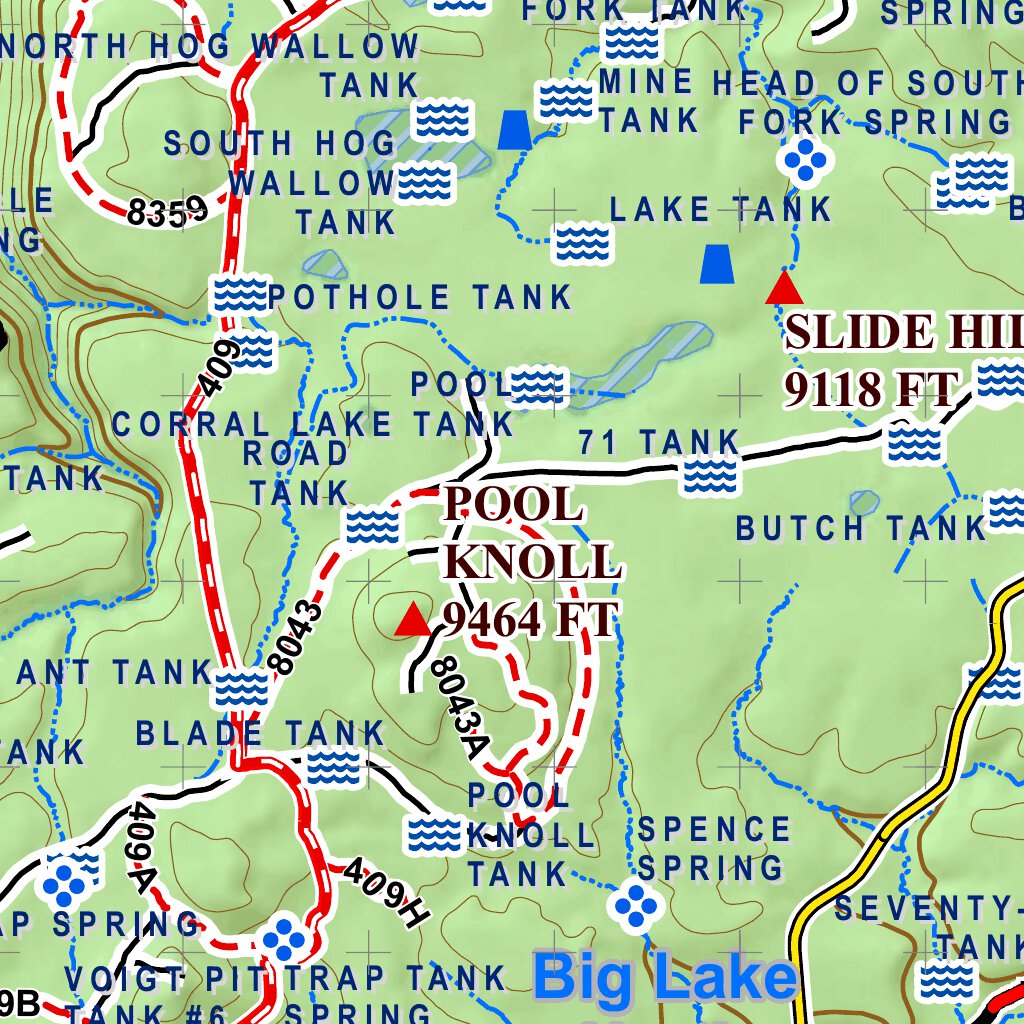 Arizona HuntMap GMU 1 Map by HuntMap, LLC | Avenza Maps