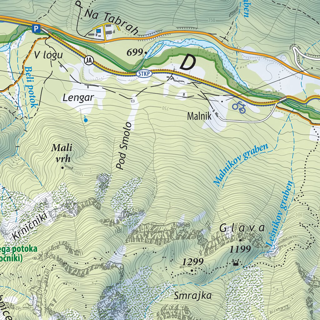 Triglav North 1 25.000 PZS Map by Planinska zveza Slovenije | Avenza Maps