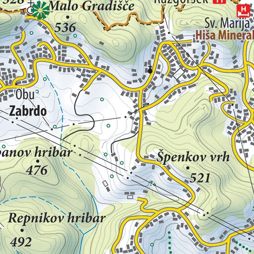 Velenje 1:30.000 PZS Map by Planinska zveza Slovenije | Avenza Maps
