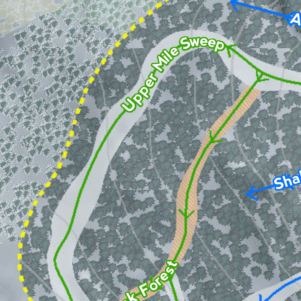 Swain Resort Map by Mapsynergy | Avenza Maps