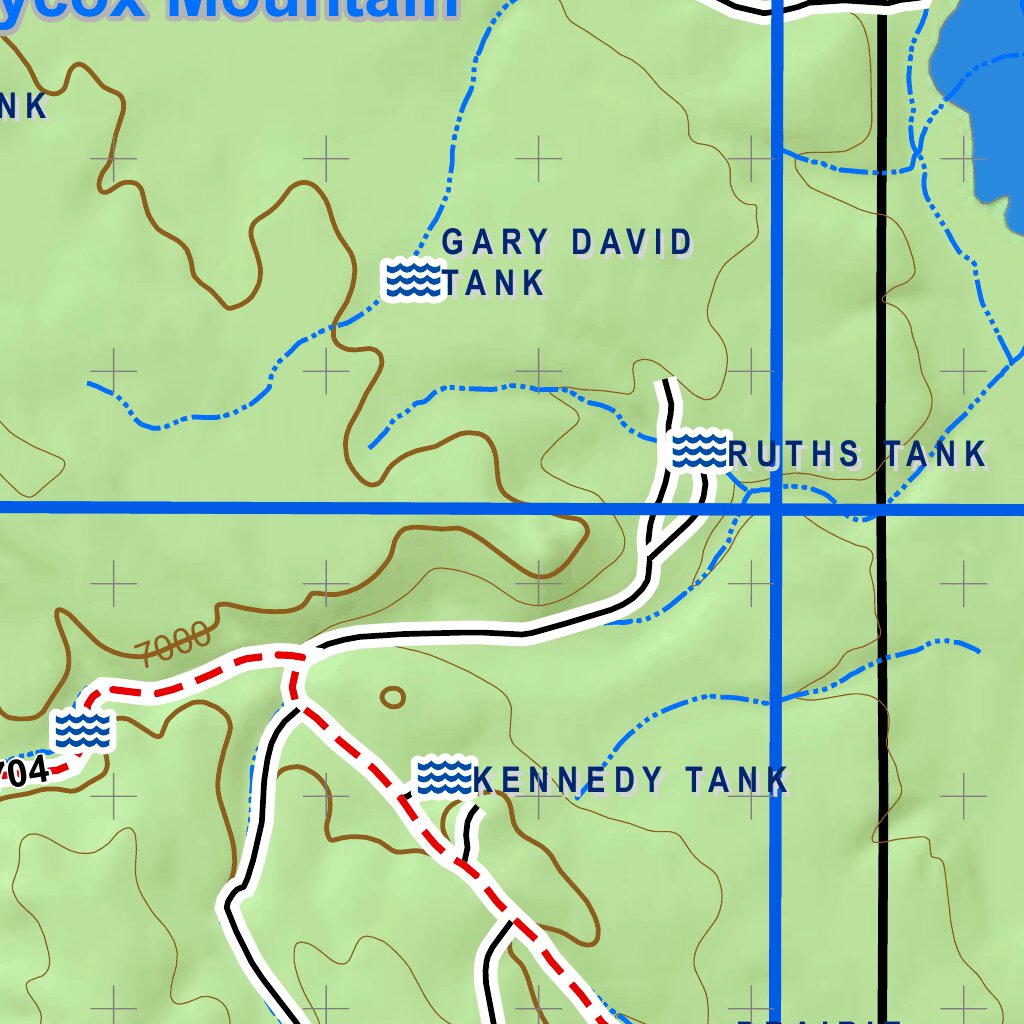 Arizona HuntMap GMU 5B South Map by HuntMap, LLC | Avenza Maps