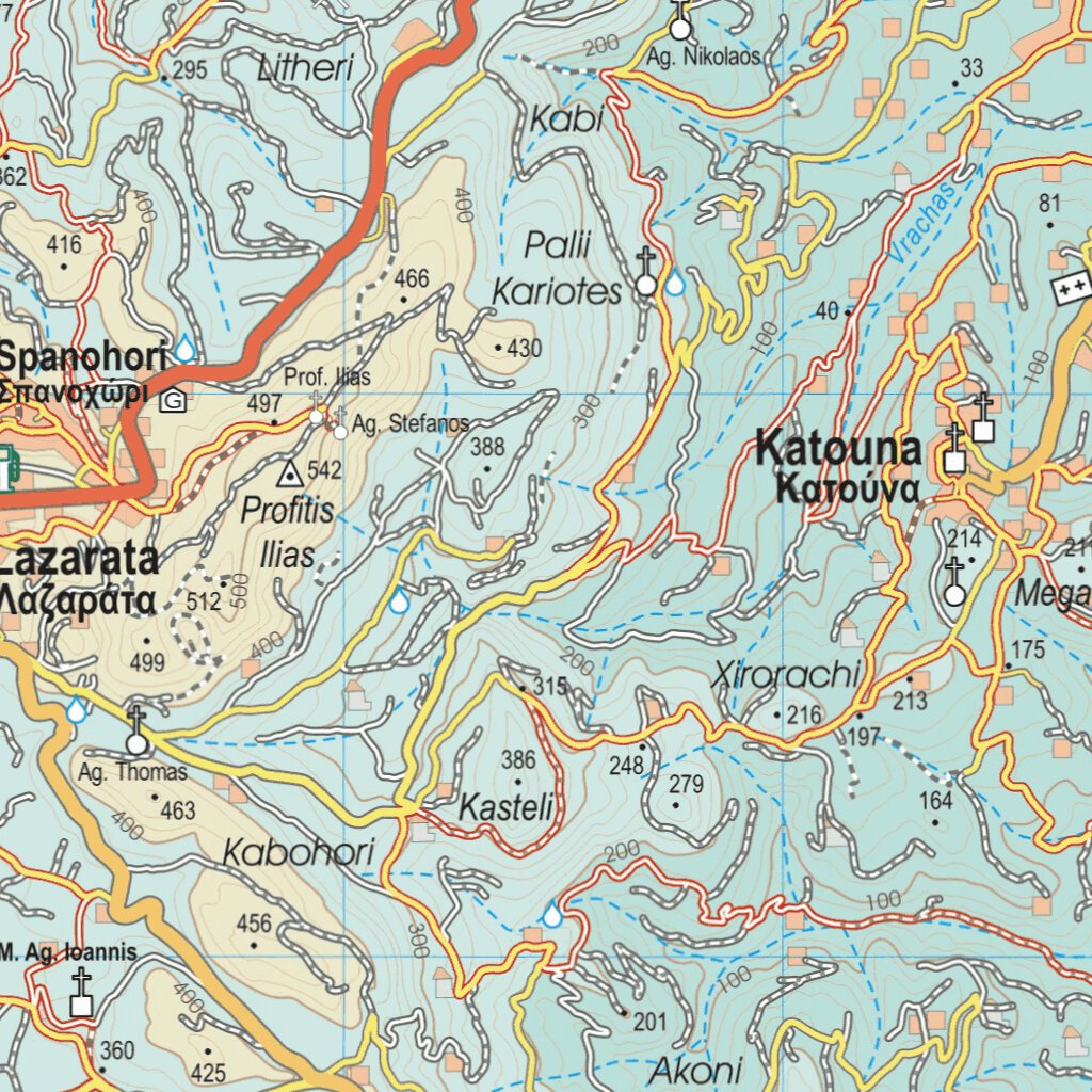 Lefkada LL 2021geo Map by Discovery Walking Guides Ltd | Avenza Maps