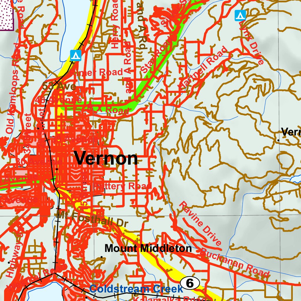 Rural Road Maps by GoTrekkers - Map 16 2021 by GoTrekkers Ltd | Avenza Maps