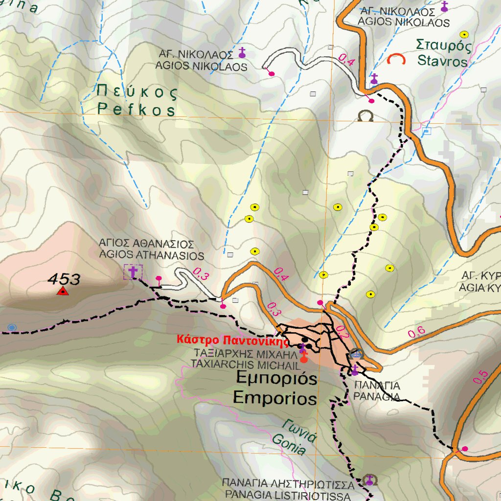 Nisyros Map by Anavasi editions | Avenza Maps