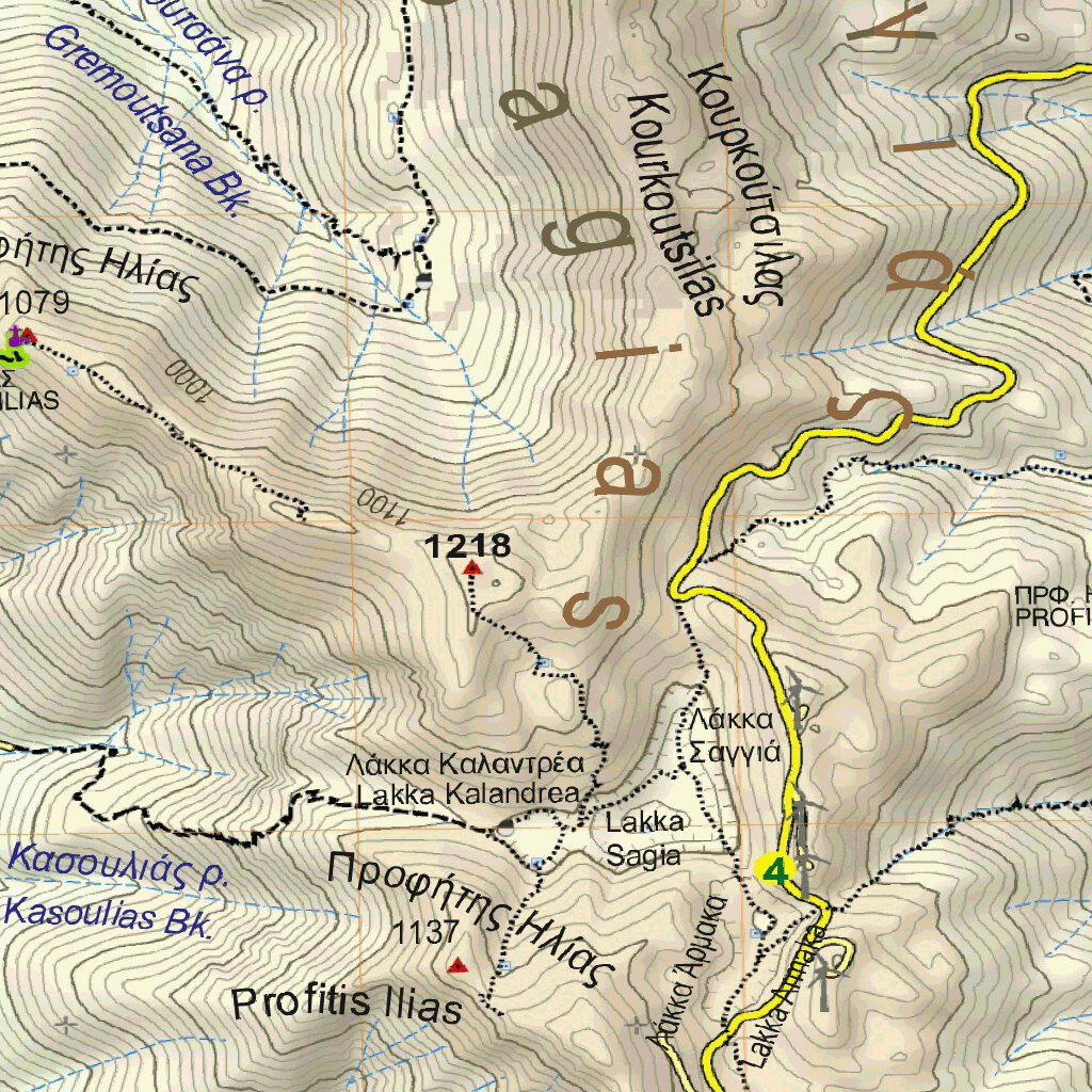 Mani, Greece Map by Anavasi editions | Avenza Maps