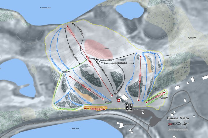 Buena Vista Resort Map by Mapsynergy | Avenza Maps