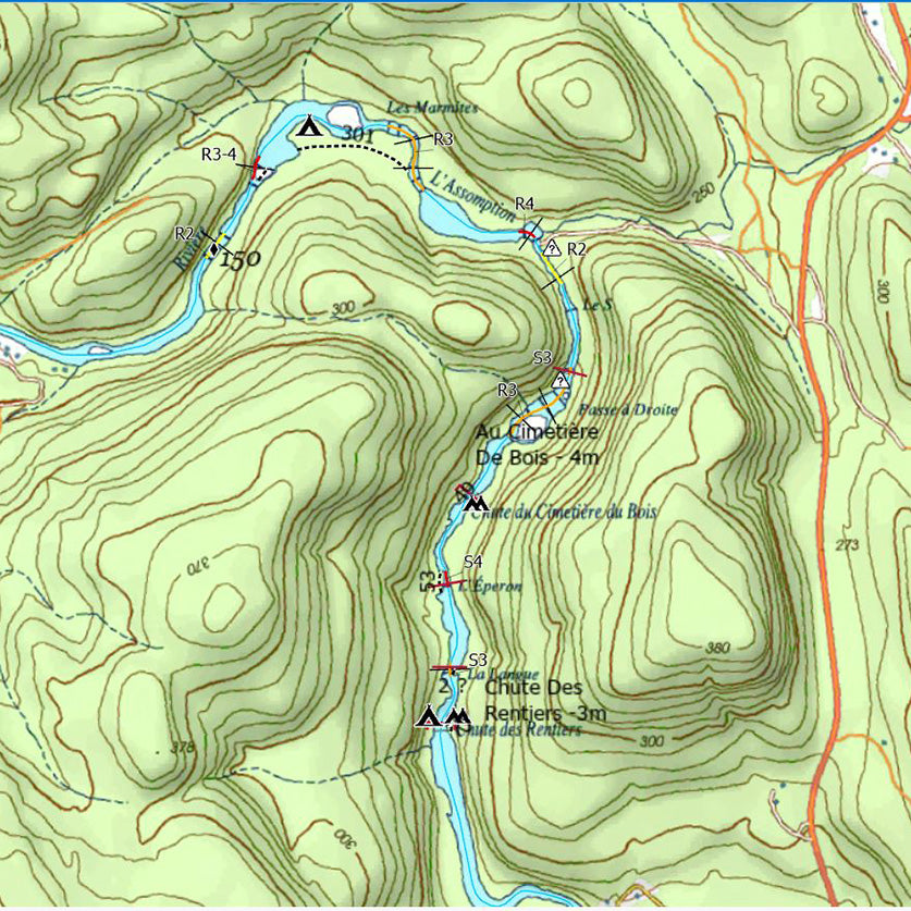 Rivière L' Assomption Map by Canot Kayak Quebec | Avenza Maps