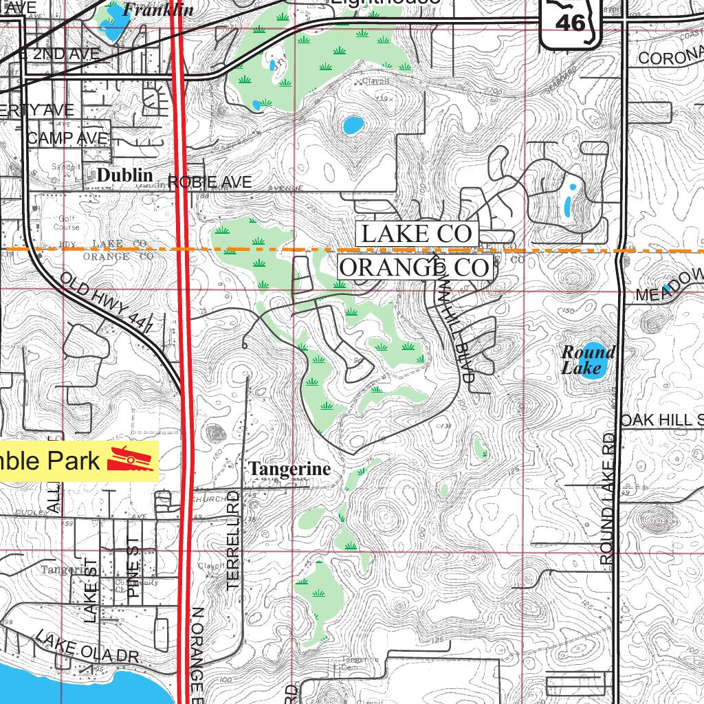 330 Harris Chain of Lakes Map by Kingfisher Maps, Inc. | Avenza Maps