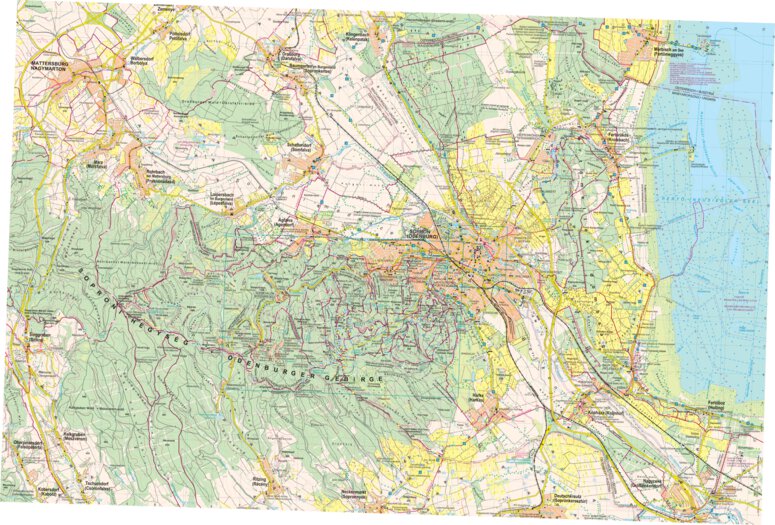 SOPRONI-HEGYSÉG turistatérkép / tourist Map by Cartographia Kft ...