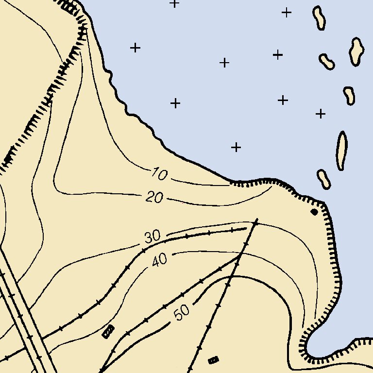 Harbors And Landings Ne And Se Coasts Of Hawaii Honokaa Landing Map by ...