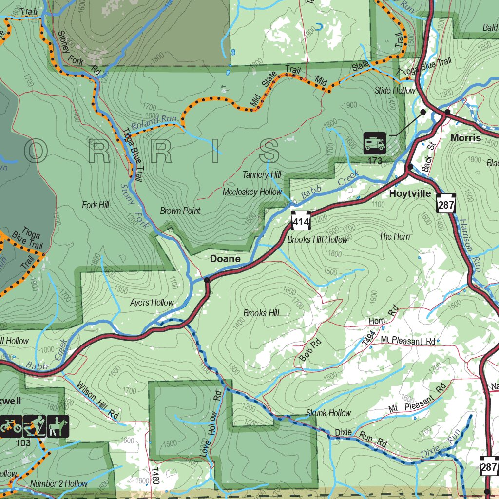 Eastern PA All-Outdoors Atlas & Field Guide pg. 072-073 Map by ...
