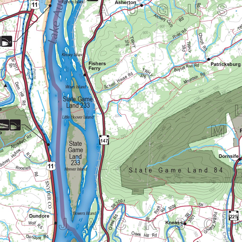 Eastern PA All-Outdoors Atlas & Field Guide pg. 110-111 Map by ...