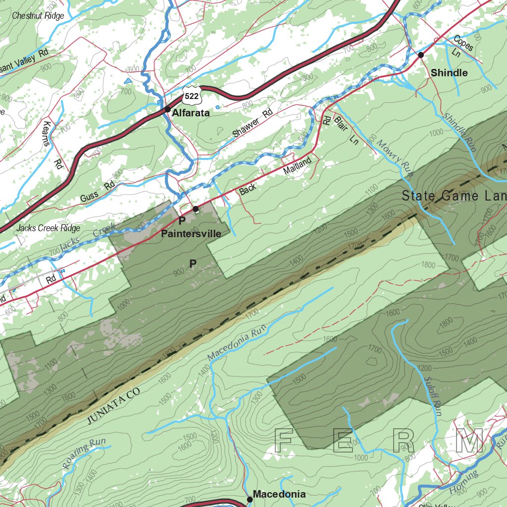 Eastern PA All-Outdoors Atlas & Field Guide pg. 108-109 Map by ...