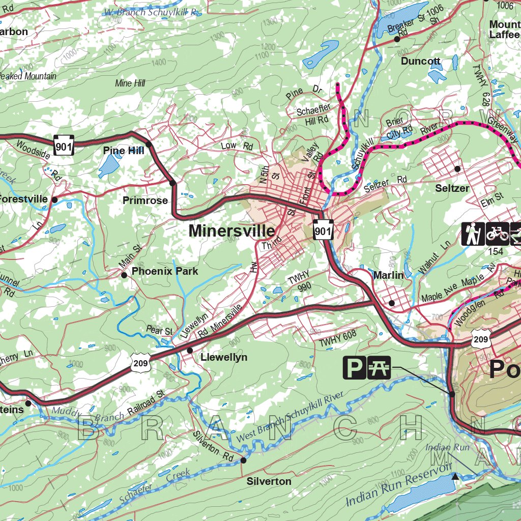 Eastern PA All-Outdoors Atlas & Field Guide pg. 112-113 Map by ...