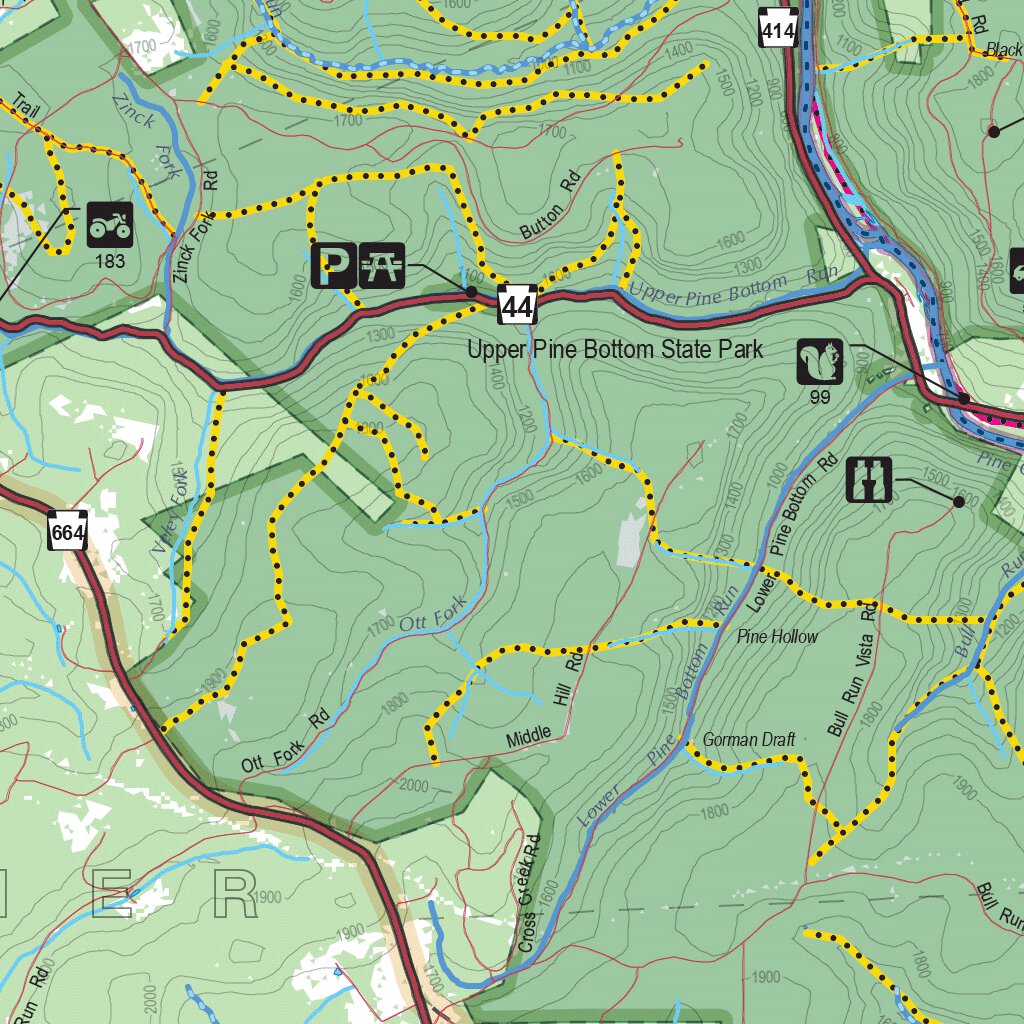 Eastern PA All-Outdoors Atlas & Field Guide pg. 084-085 Map by ...