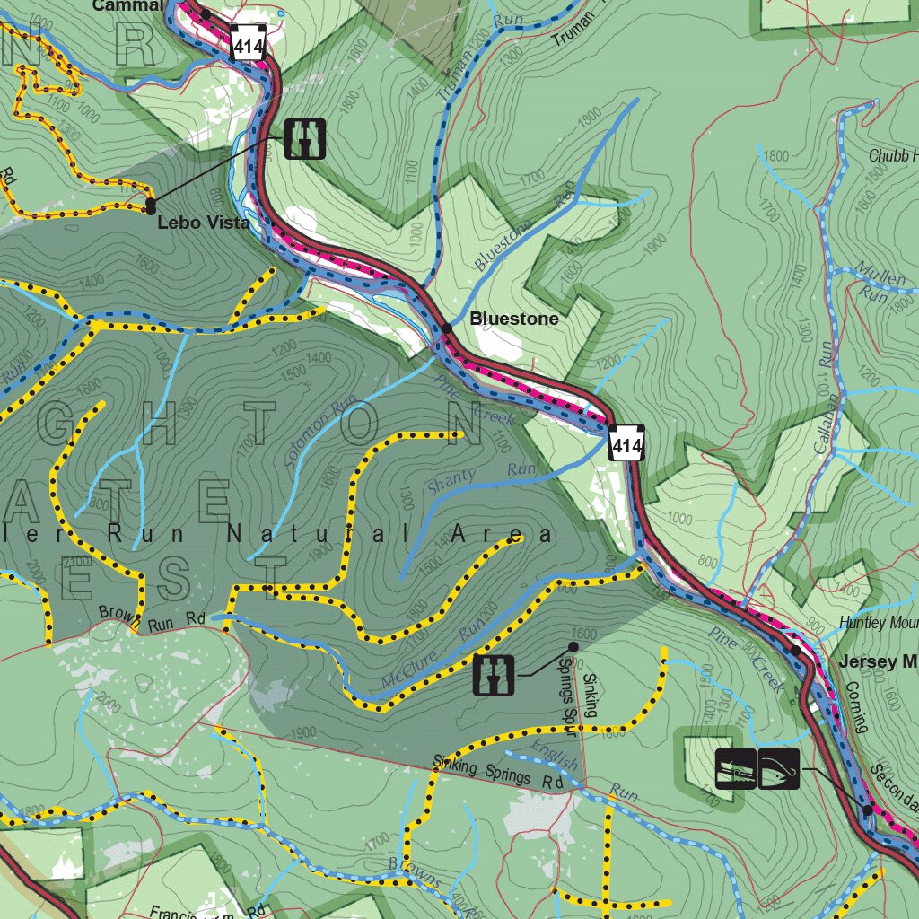 Eastern PA All-Outdoors Atlas & Field Guide pg. 084-085 Map by ...