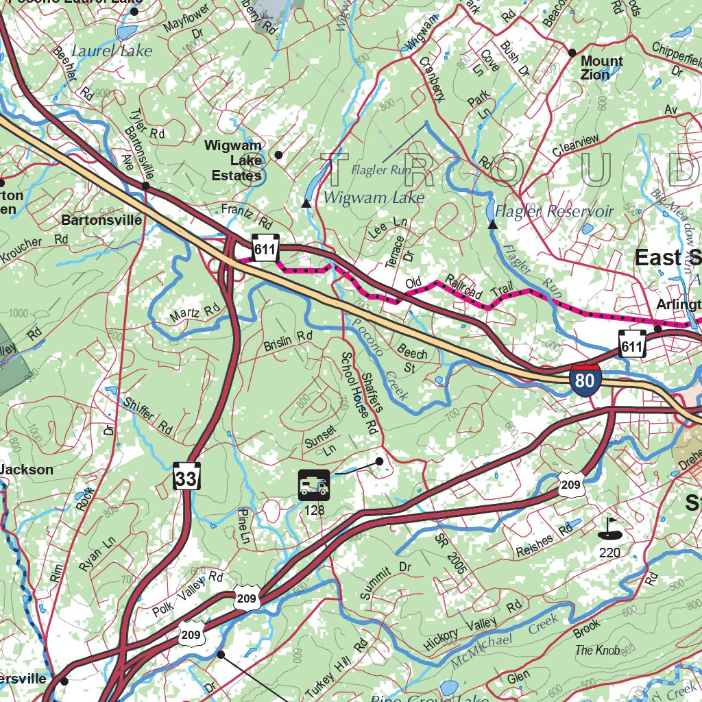 Eastern PA All-Outdoors Atlas & Field Guide pg. 104-105 Map by ...
