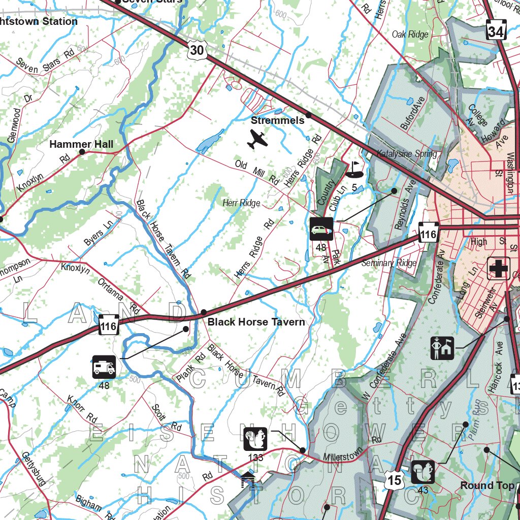 Eastern PA All-Outdoors Atlas & Field Guide pg. 144-145 Map by ...