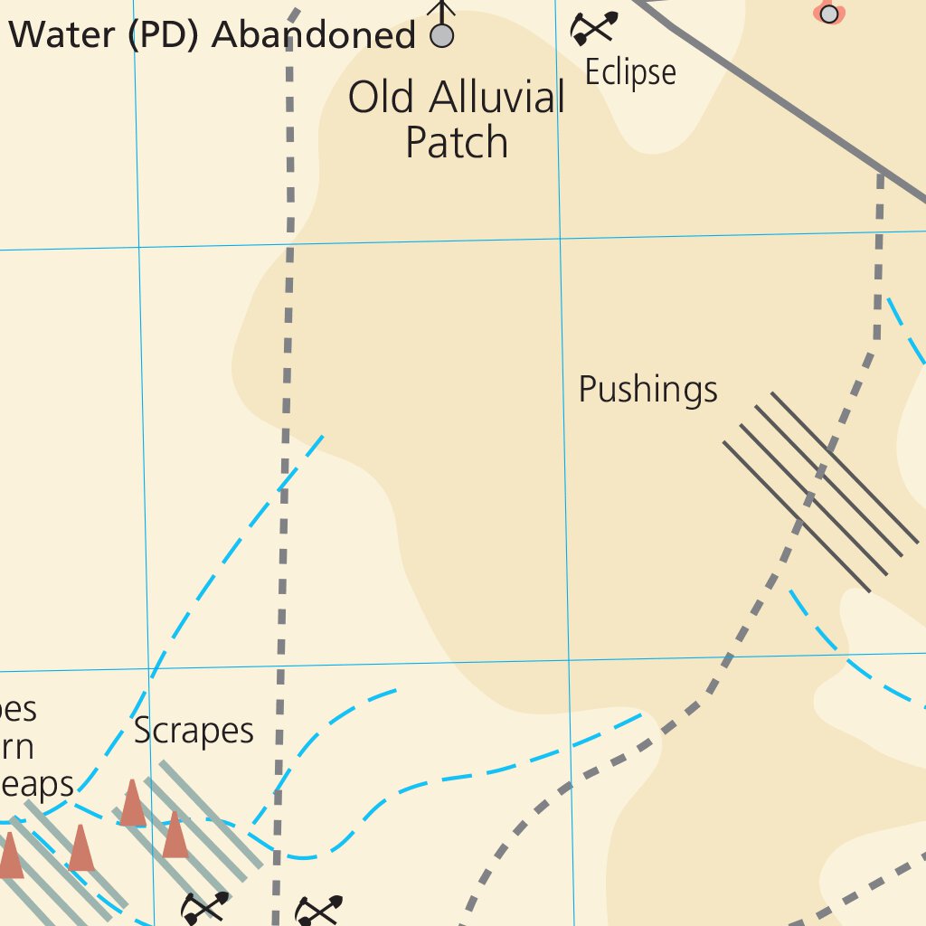 Sandstone-SIX MILE-plain Goldfield Map by Doug Stone GOLD MAPS | Avenza ...