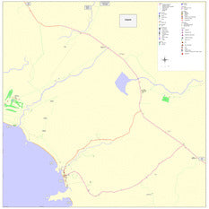 Departamento de Rivas Centro Map by Eco Viaje Mapas | Avenza Maps