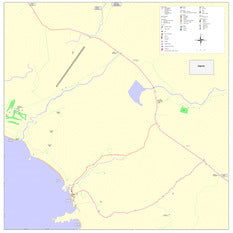 Rivas Department Central, Nicaragua Map by Eco Viaje Mapas | Avenza Maps