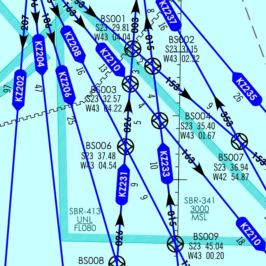 Bacia de Santos REH Map by Virtual Routes | Avenza Maps