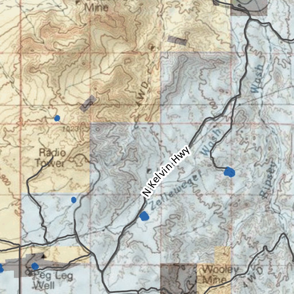 Arizona Unit 37B Map by Game Planner Maps | Avenza Maps