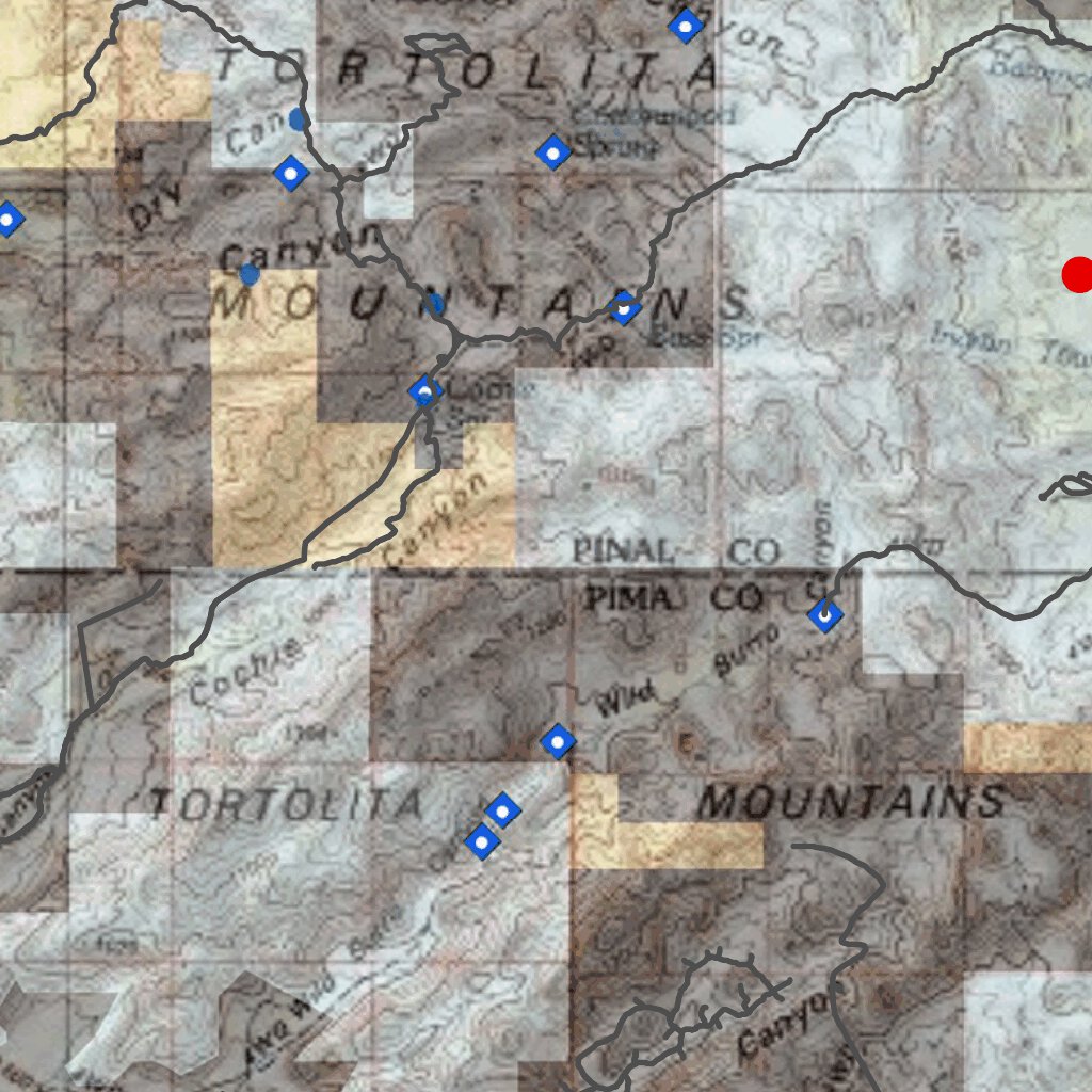 Arizona Unit 37A Map by Game Planner Maps | Avenza Maps